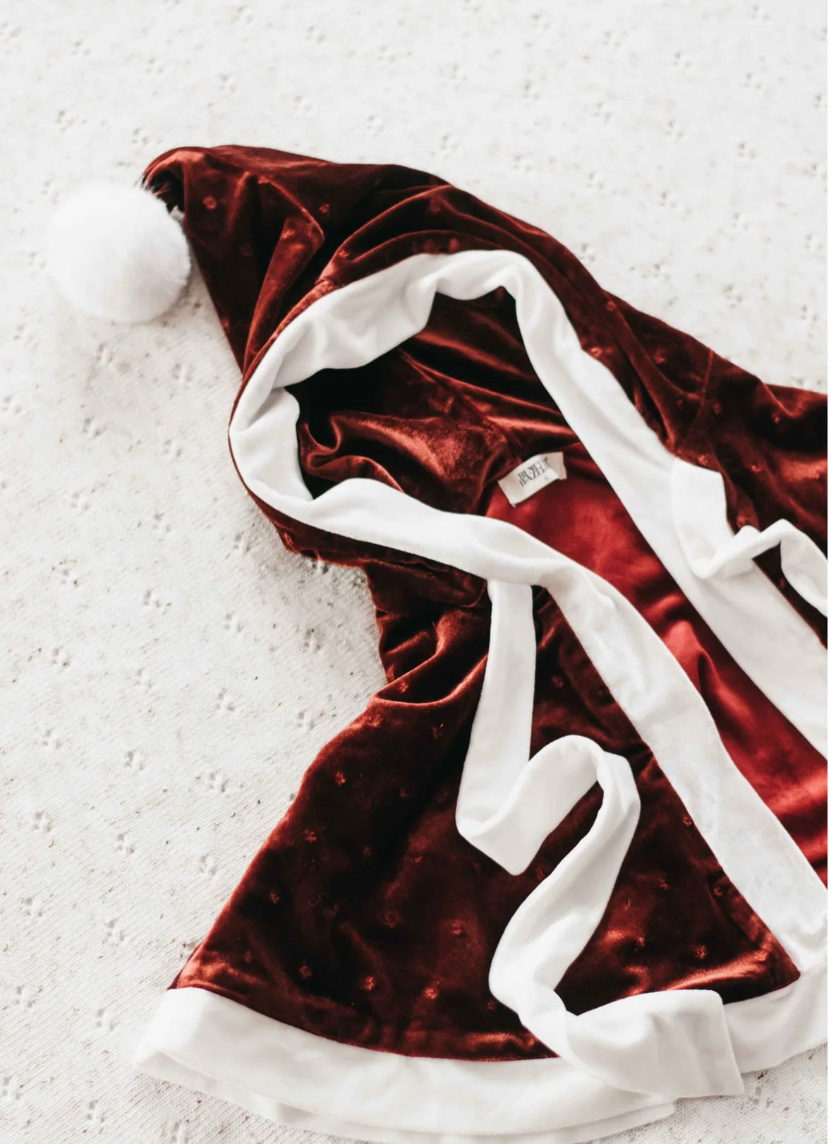 RED VELVET CAPE – Jelly Tot