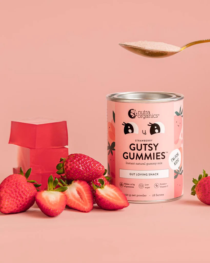 Gutsy Gummies Strawberry - Nutraorganics – Jelly Tot