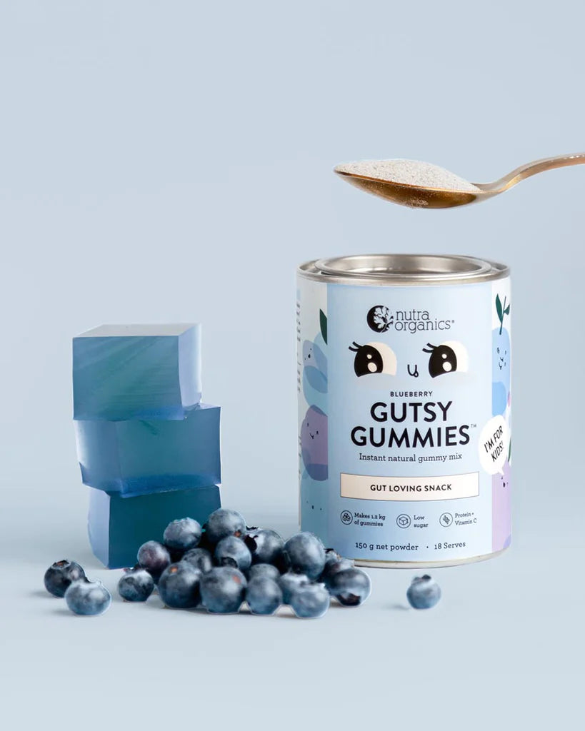 Gutsy Gummies Blueberry - Nutraorganics – Jelly Tot