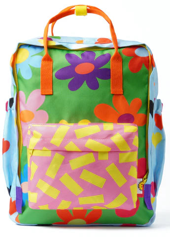 GREEN FLORAL MAXI BACKPACK Doo Wop – Jelly Tot