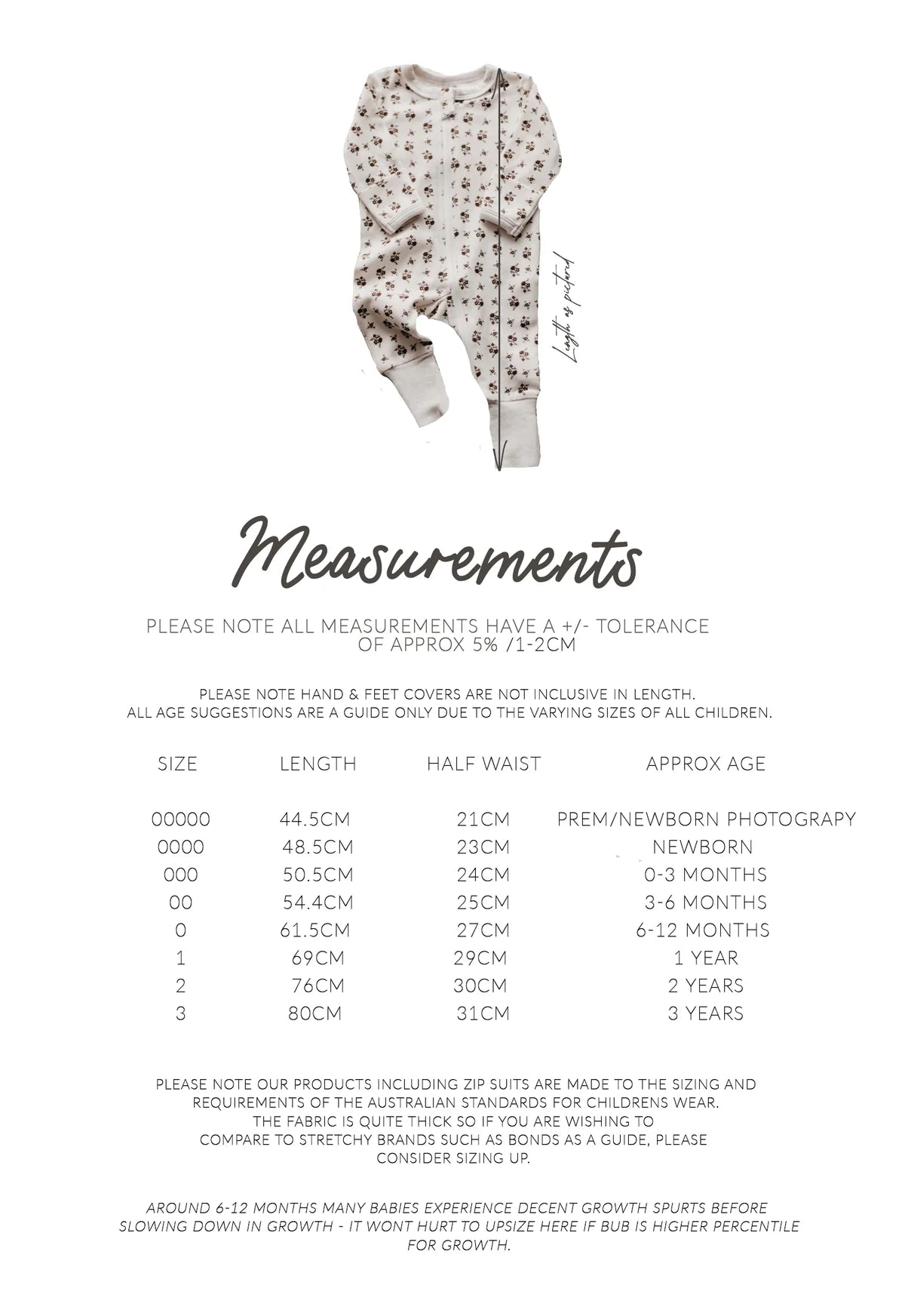 Patricia Zip Suit Bencer and Hazelnut – Jelly Tot