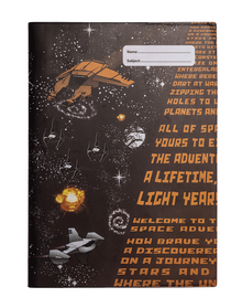 Exercise Book Cover Space Adventure 2 – Jelly Tot